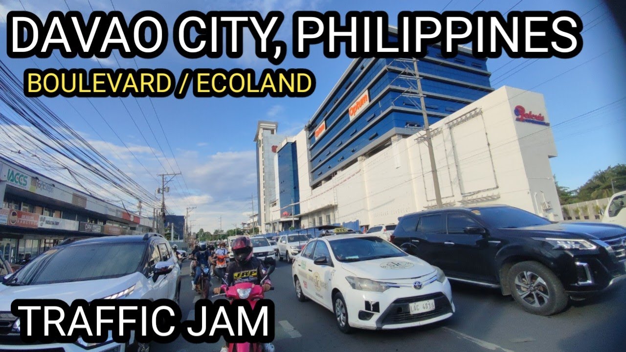 DAVAO CITY MAYBE TRAFFIC IN THEIR PEAK HOURS BUT I STILL FIND IT MORE ...