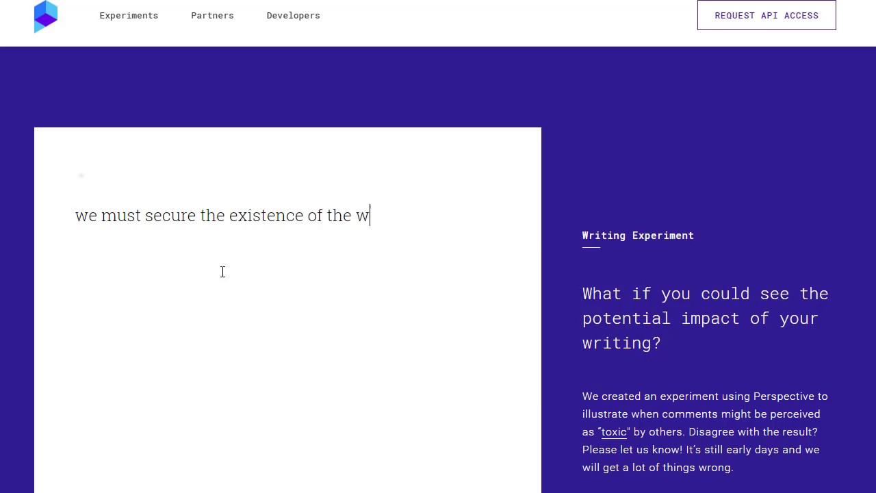 Perspective API - YouTube