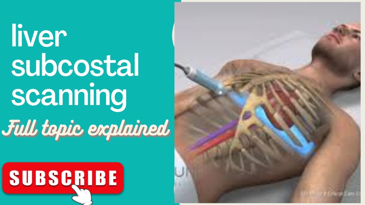 Liver subcostal scanning Technique . full explanations with pictures ...