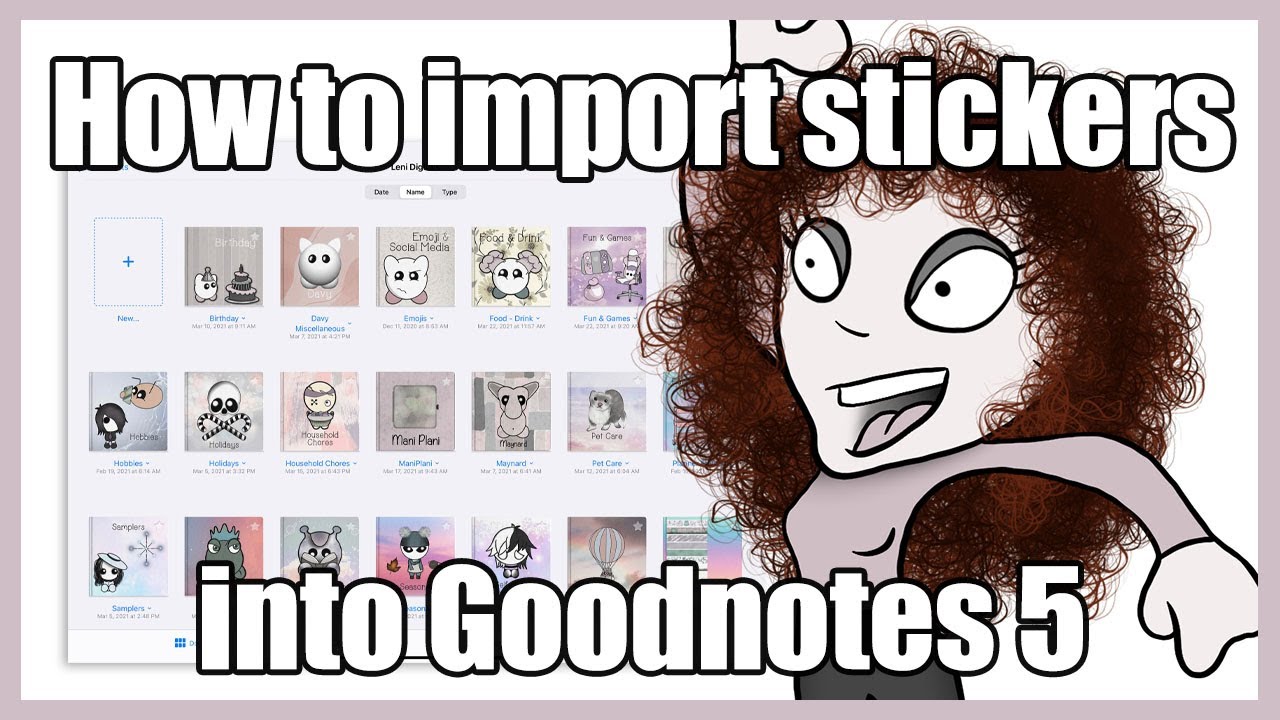 How To Import Stickers Into Goodnotes 5 YouTube How To Import Stickers Into Goodnotes 5 YouTube
