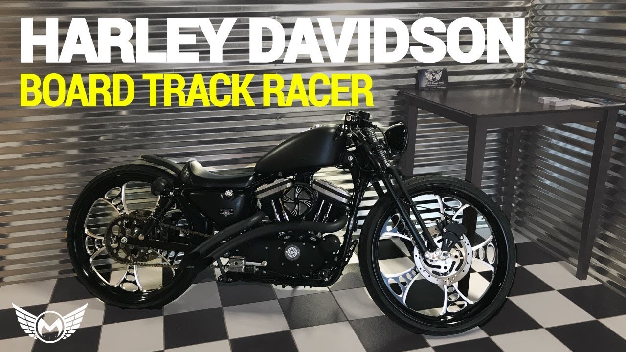 Harley Davidson Board Track Racer - YouTube