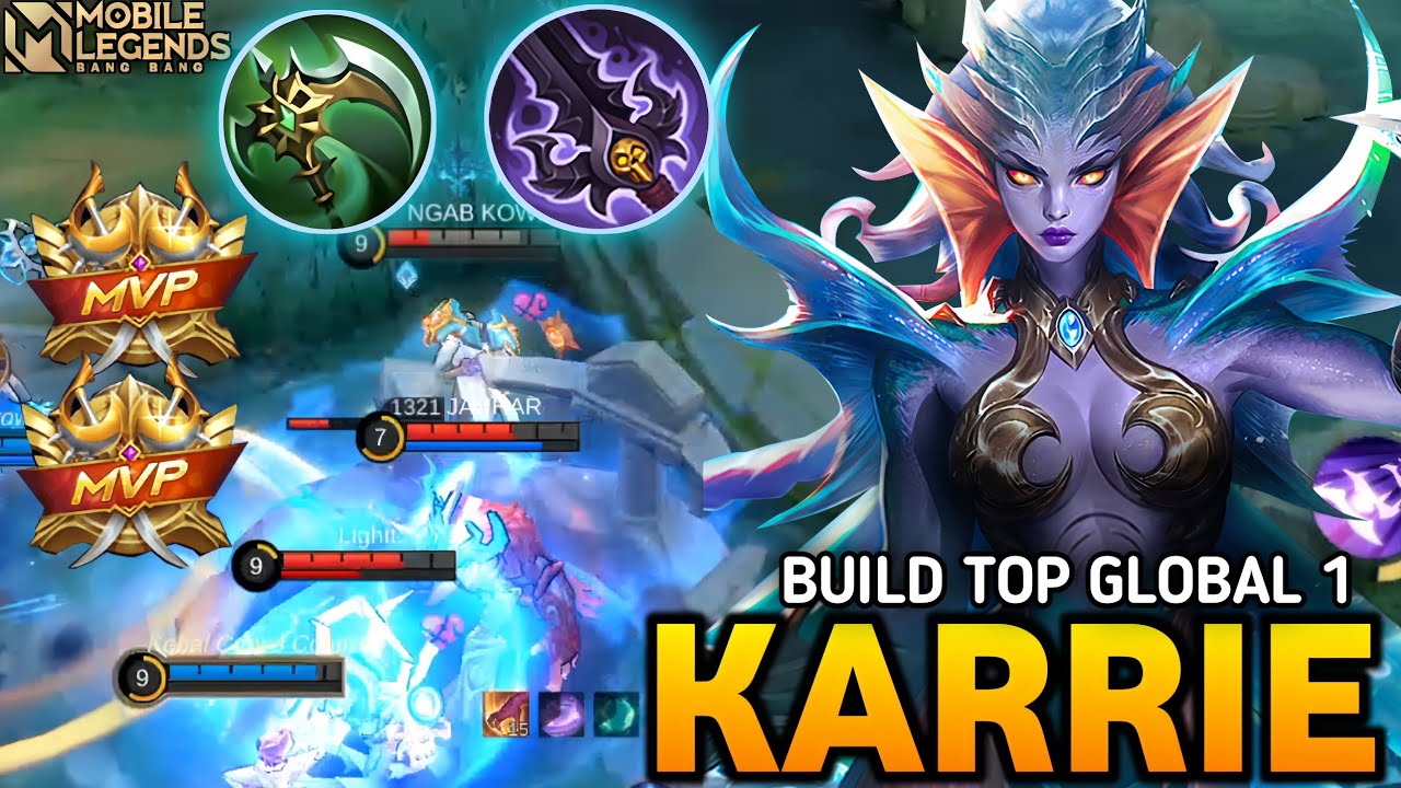 KARRIE BEST HERO COUNTER ENEMY HYPER TANK!! ~ MLBB - YouTube