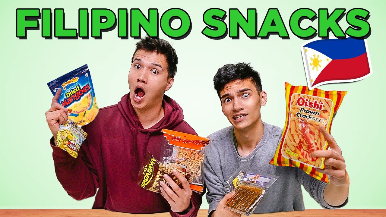 Trying FILIPINO SNACKS for the FIRST TIME! - YouTube