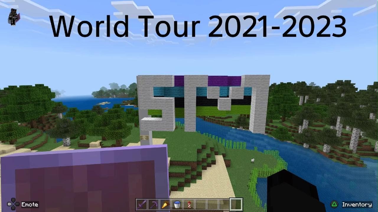 Minecraft World Tour 2021-2023 - YouTube