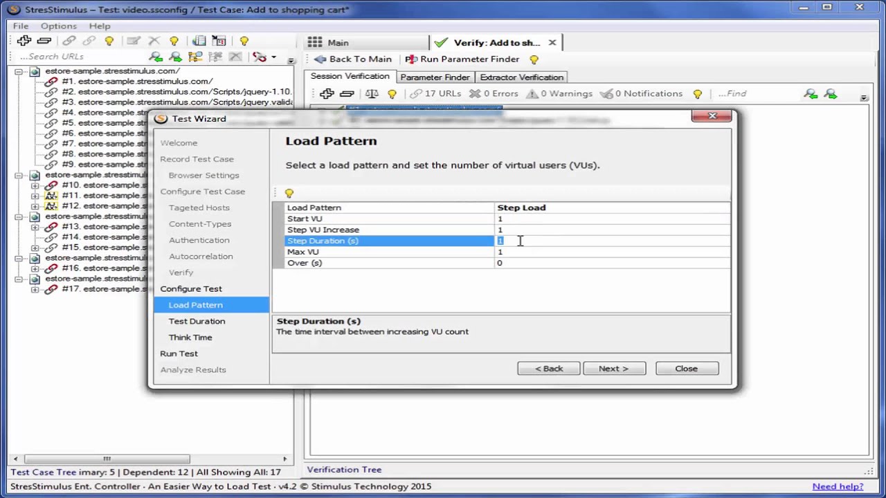 Configuring a Test with StresStimulus - YouTube