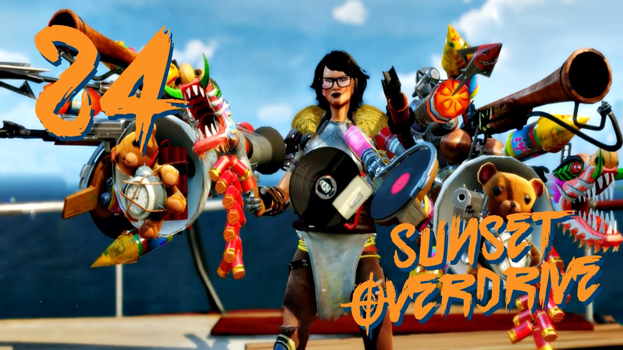 Let's Pay Sunset Overdrive| Part 24: King Scab Boss Fight + Escape From ...