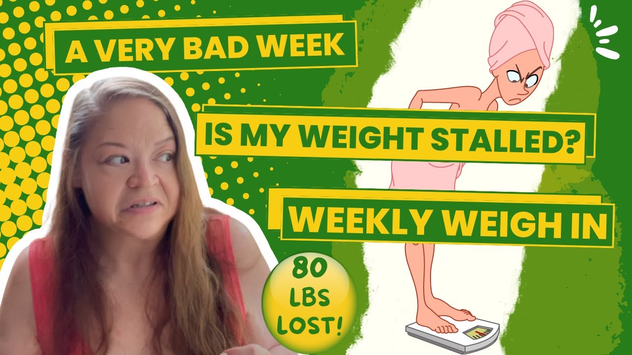 Weekly Weigh In | Very Bad Week | Should I Try and Speed Up My Weight ...