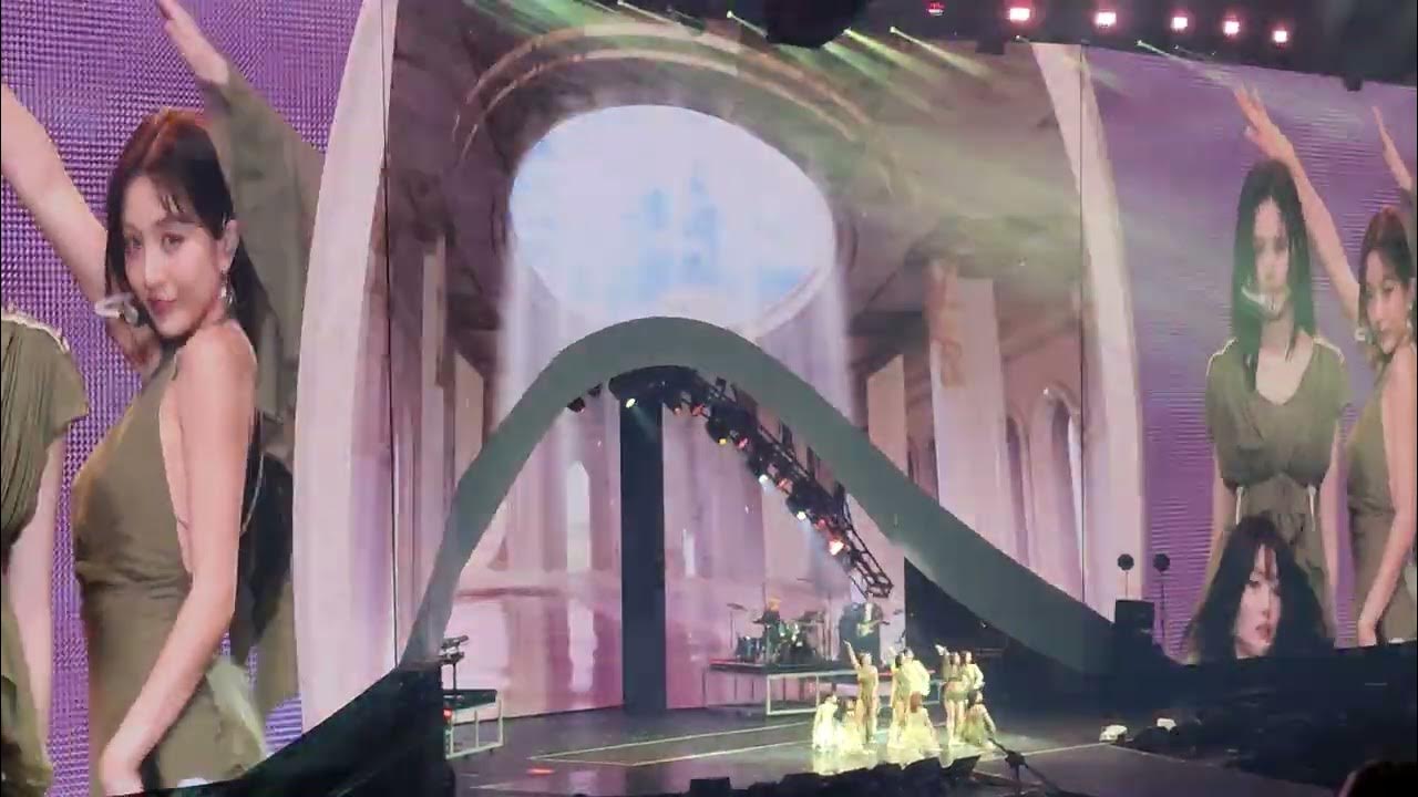 240316 8K TWICE (트와이스) 5th World Tour 'RTB' Once More Feel Special (with live band) in Las Vegas ...