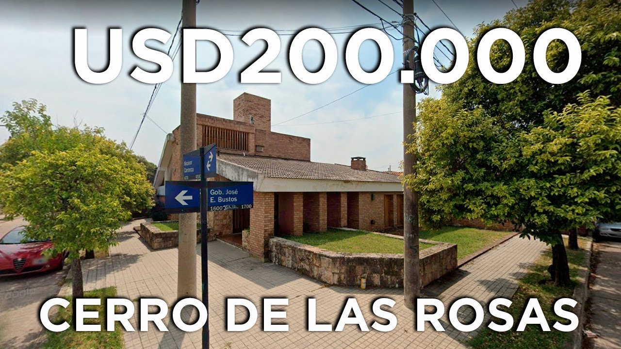 Cerro de Las Rosas 4 dormitorios con Pileta - YouTube