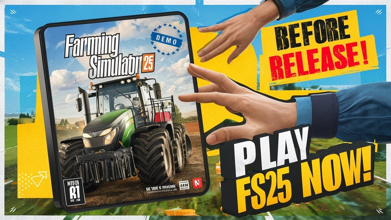 How to Play Demo Version of Farming Simulator 25 😲😲 - YouTube