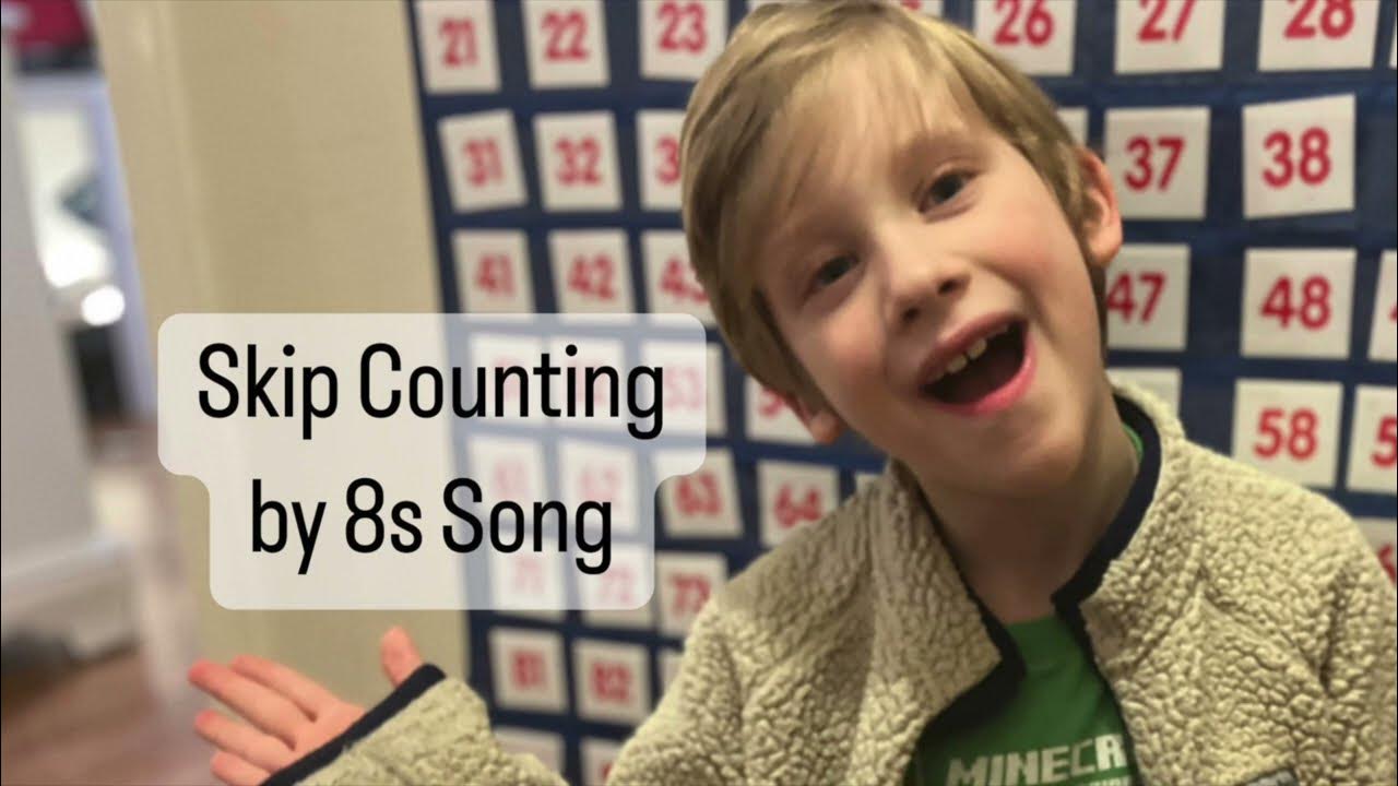 Skip Counting 8s Fun, Fast & Easy Way To Teach Skip Counting ...