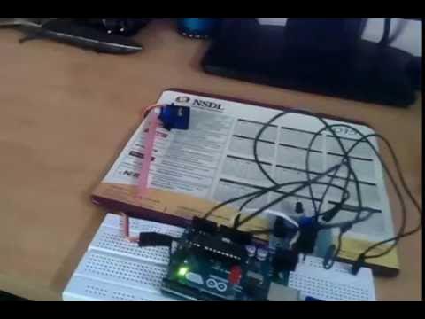 Arduino Uno Programmed Toll Gate Prototype - YouTube