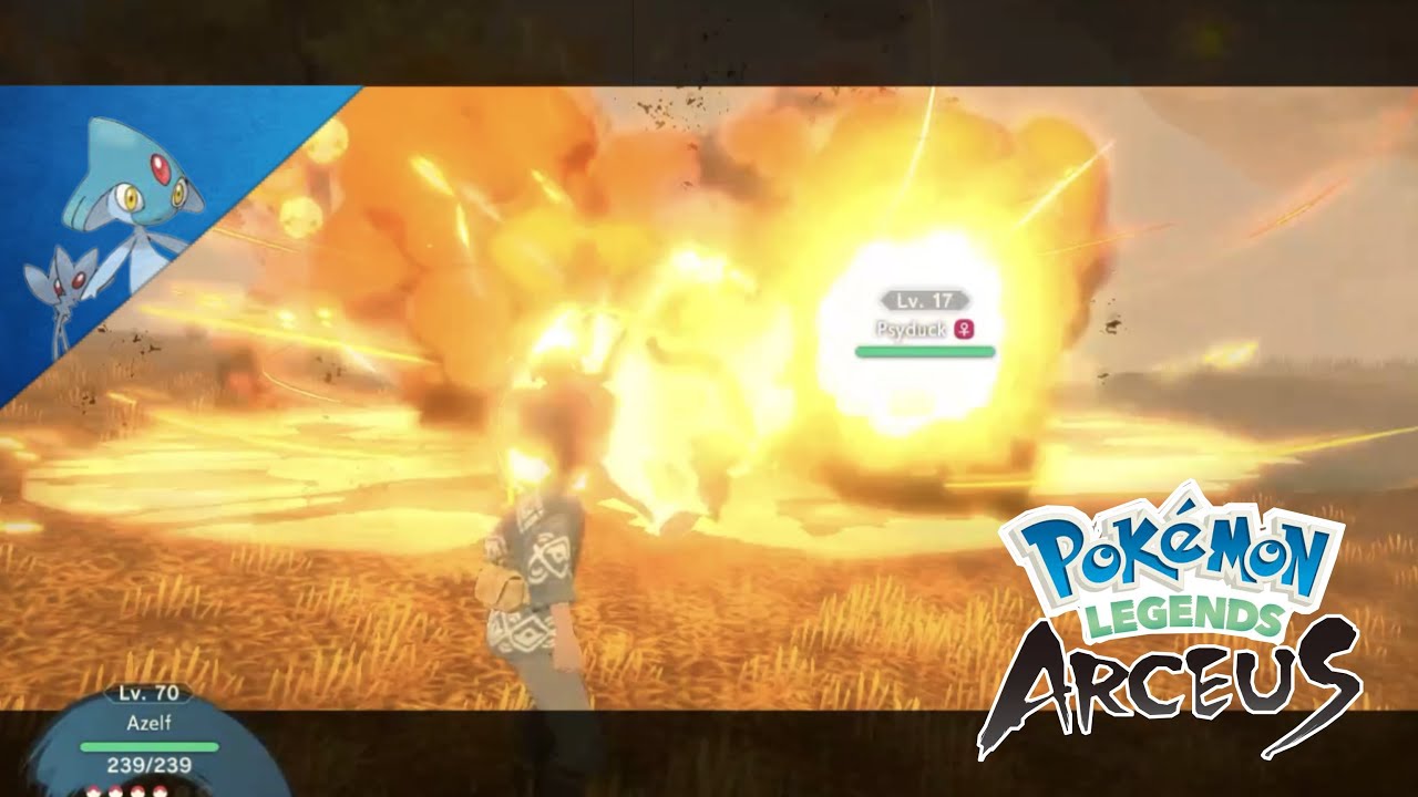 Self-destruct has changed — Pokémon Legends Arceus - YouTube