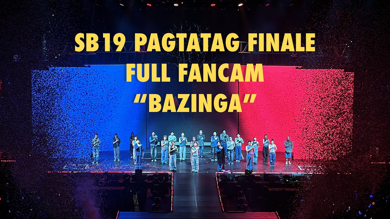 SB19 PAGTATAG FINALE Day 2 (BAZINGA) Full Fancam - YouTube
