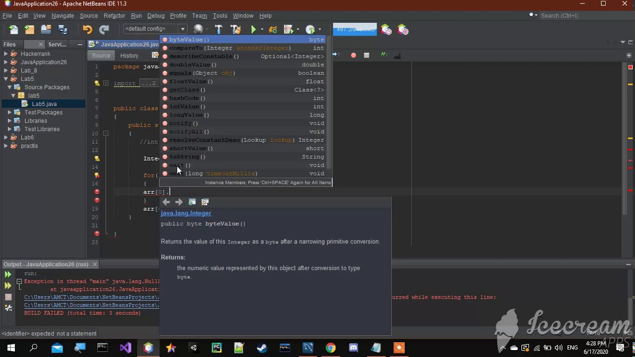 Create Array Of Type Class In Java Youtube