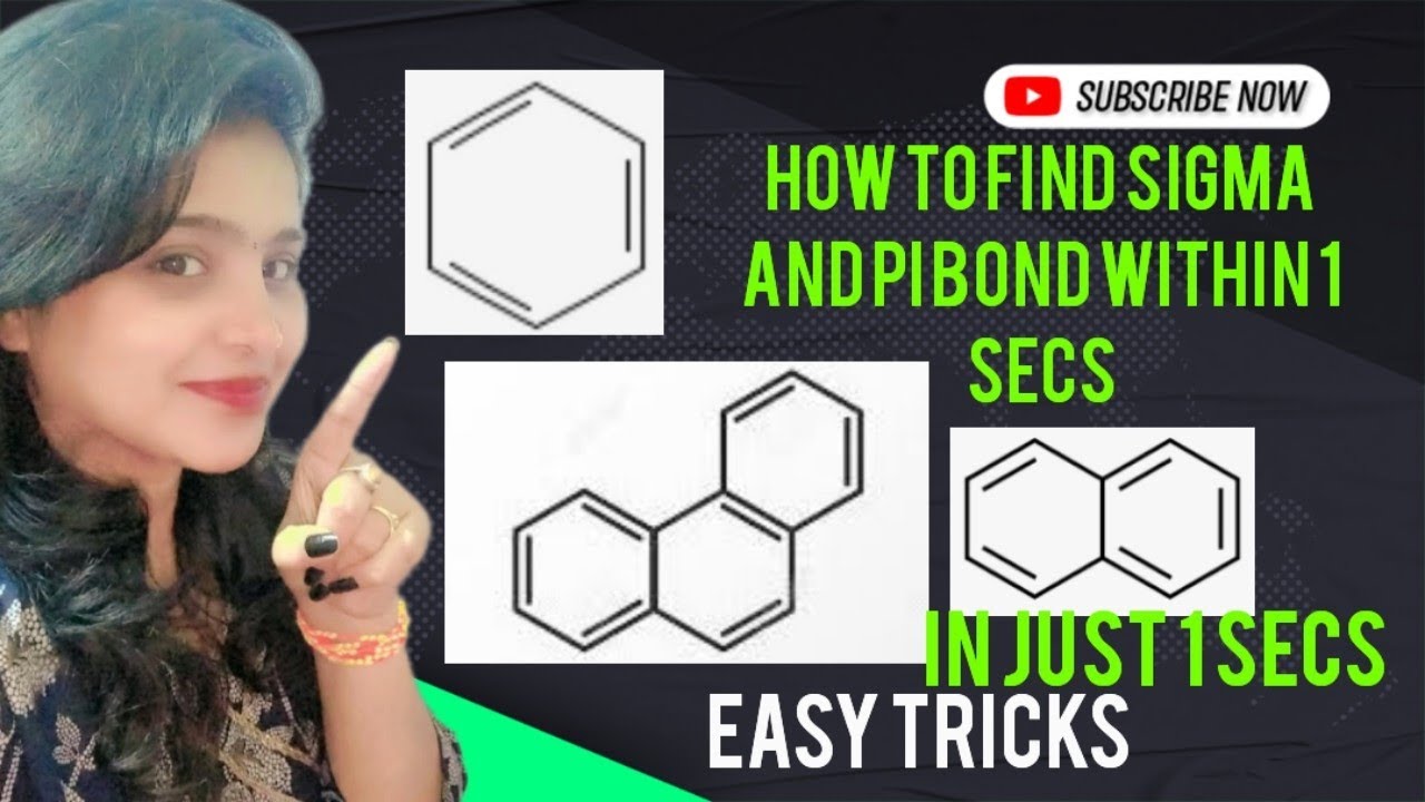 👉 GOC | Find Sigma and Pi Bonds in Ring Structures | Benzene ...