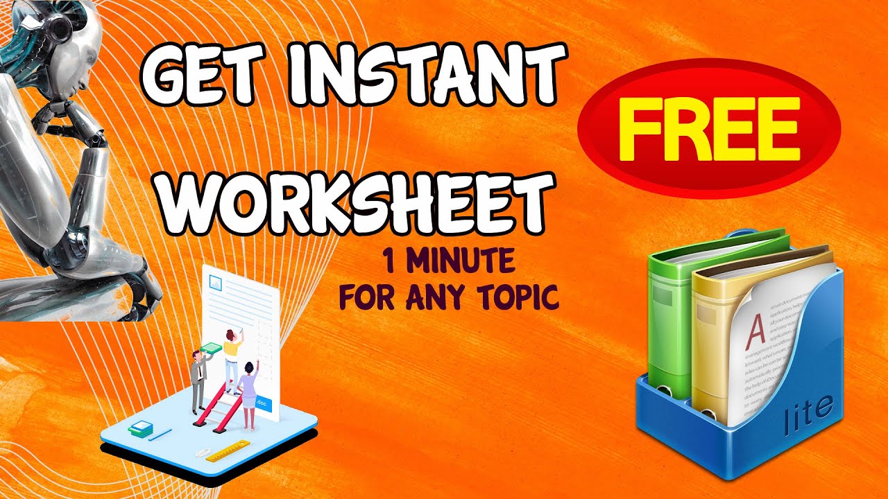 Instant Worksheet Generator! Entirely Free! - YouTube