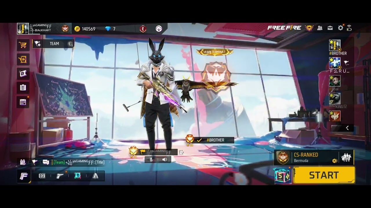 my new channel please support me ff lover check this video end the and ...