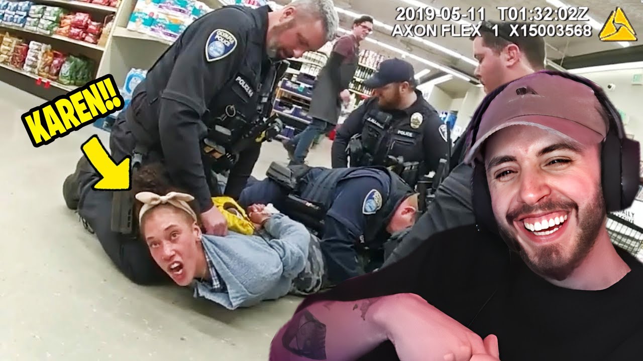When The CRAZIEST Entitled KARENS Get ARRESTED At Work!! - YouTube