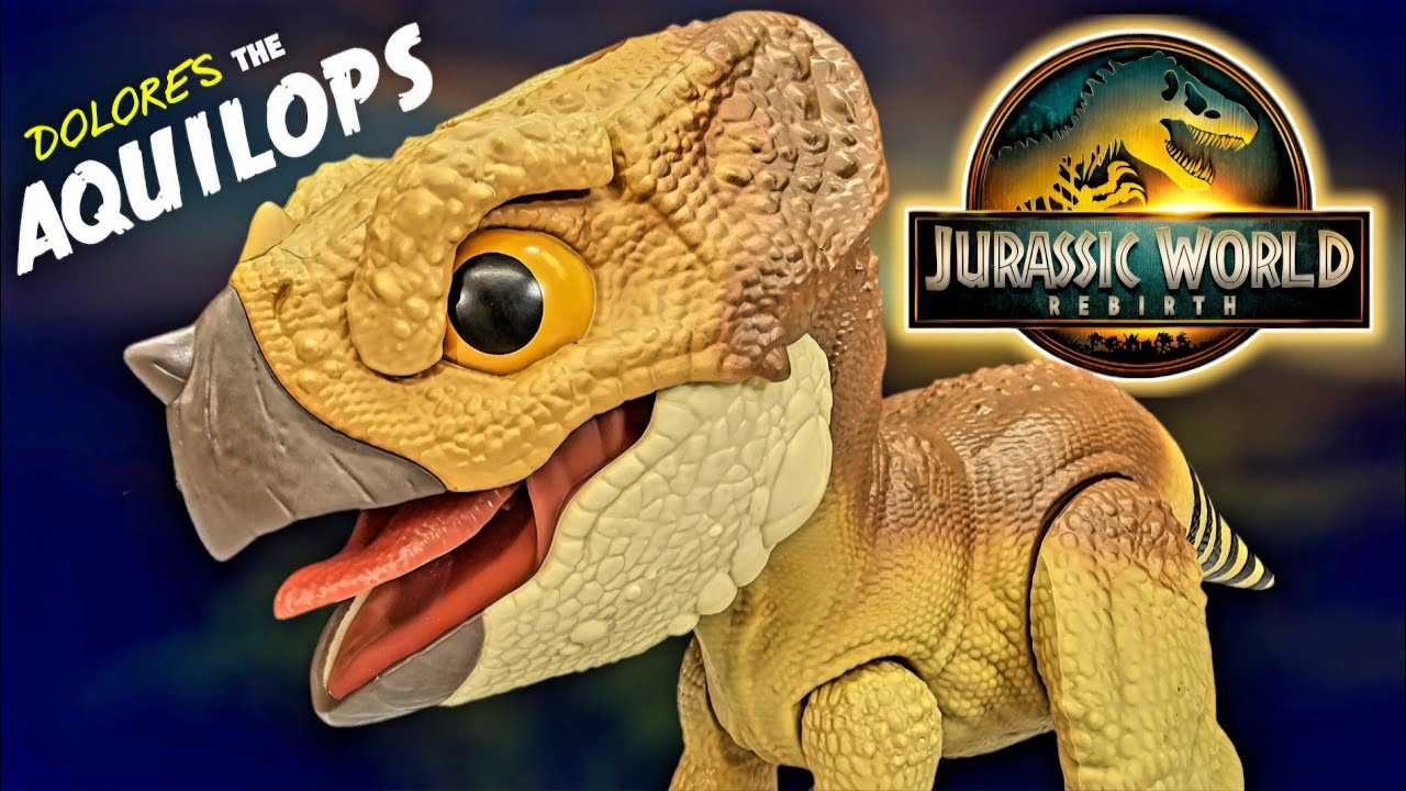 Mattel Jurassic World Rebirth Primal Protector Dolores the Aquilops ...