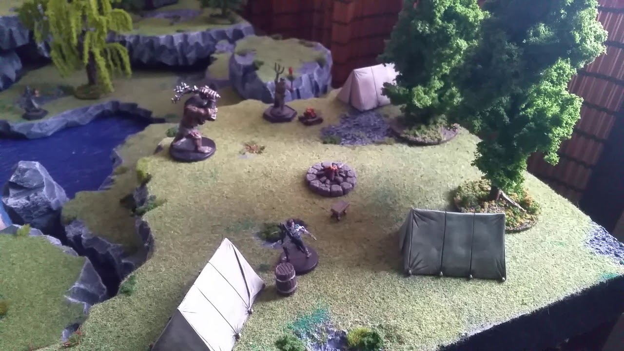 Dungeons & Dragons/Pathfinder modular forest - YouTube