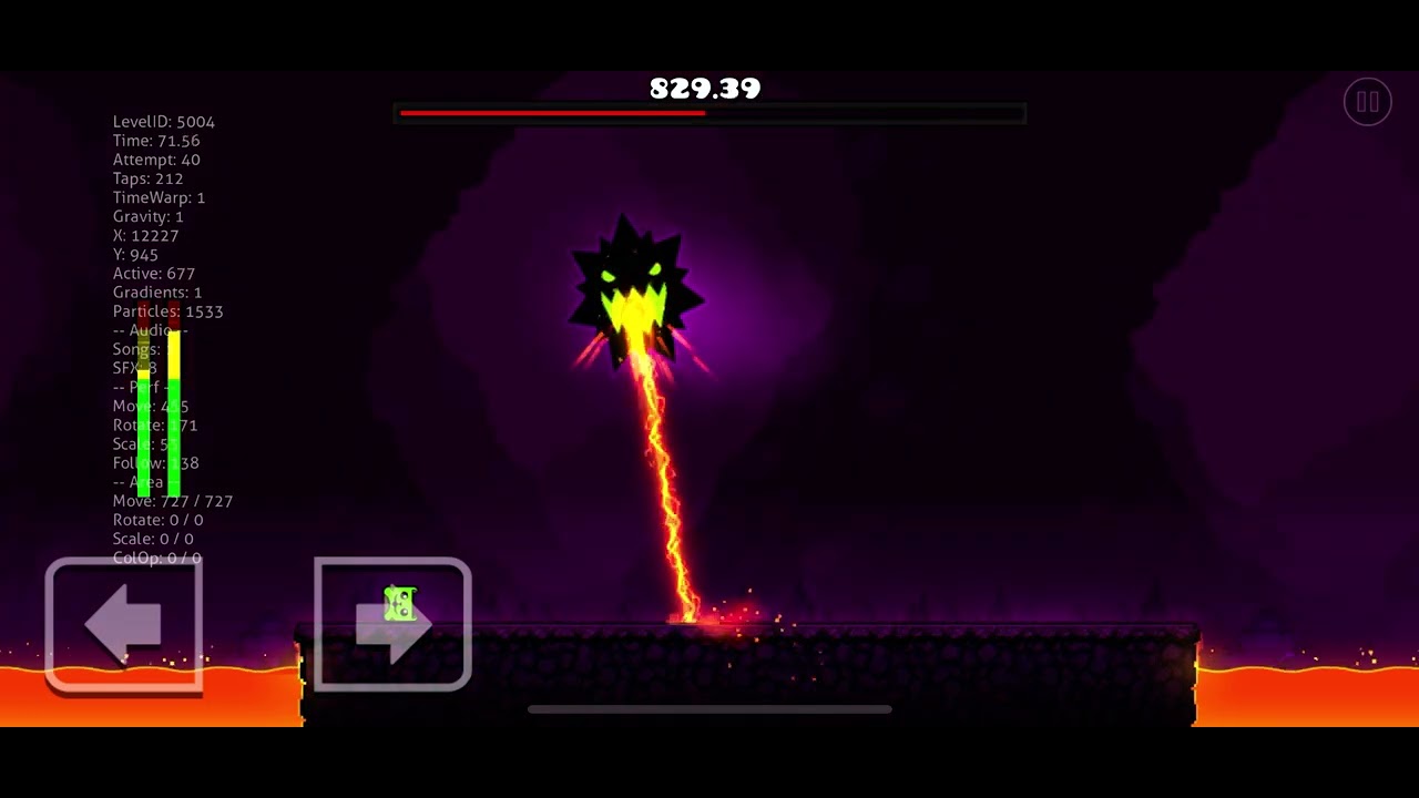Geometry Dash The Cursed Thorn Bossfight - YouTube