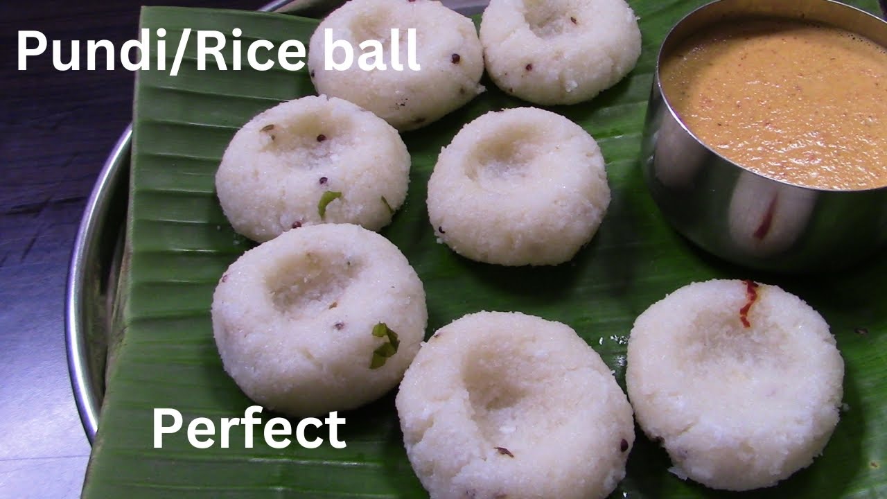 Healthy Pundi Recipe | Rice balls or Rice dumplings | healthy breakfast ...