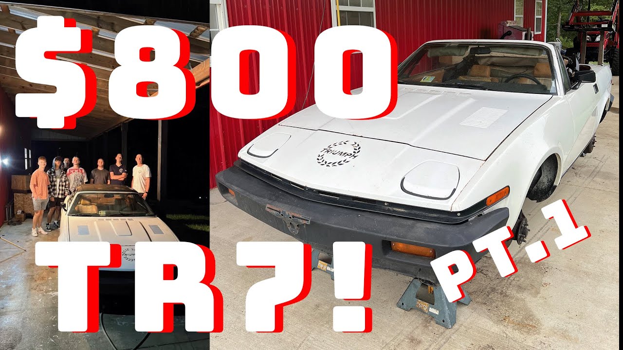 TRIUMPH TR7 RE-BUILD Pt.1! - YouTube