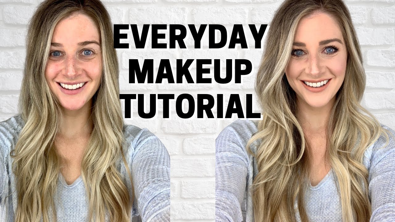 My EVERYDAY MAKEUP ROUTINE Tutorial - YouTube