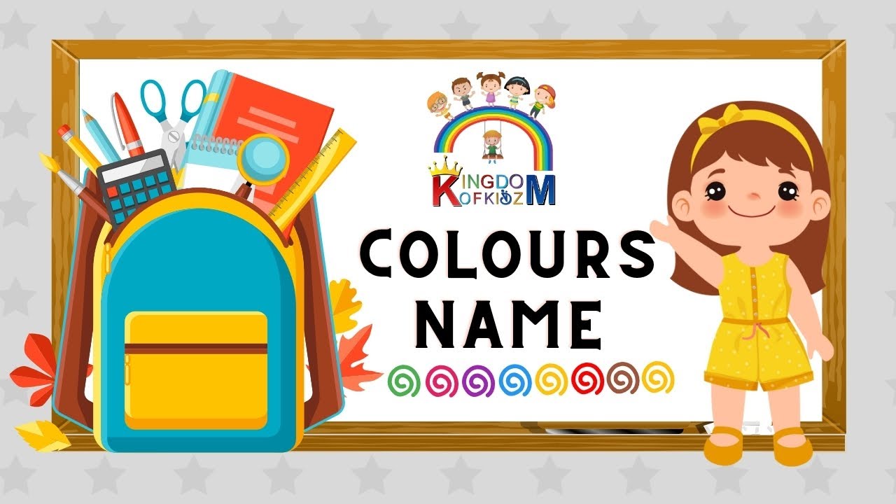 Learn Colours Names With Examples | Colors for Children to Learn ...
