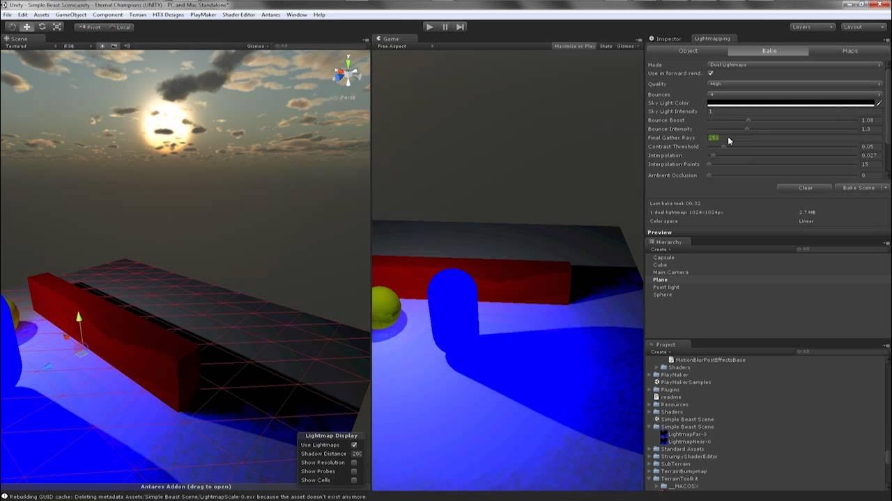 Unity Tutorial: An Introduction to Lightmapping in Beast - YouTube