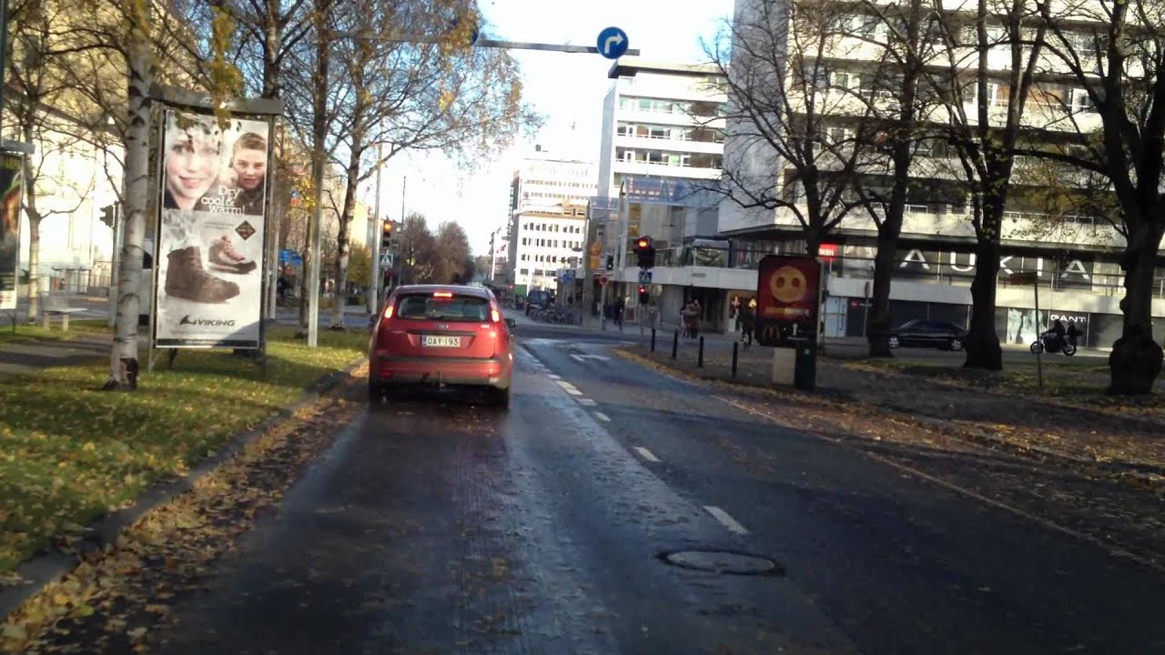 A drive-through the city of Vaasa (Vasa), Finland. - YouTube