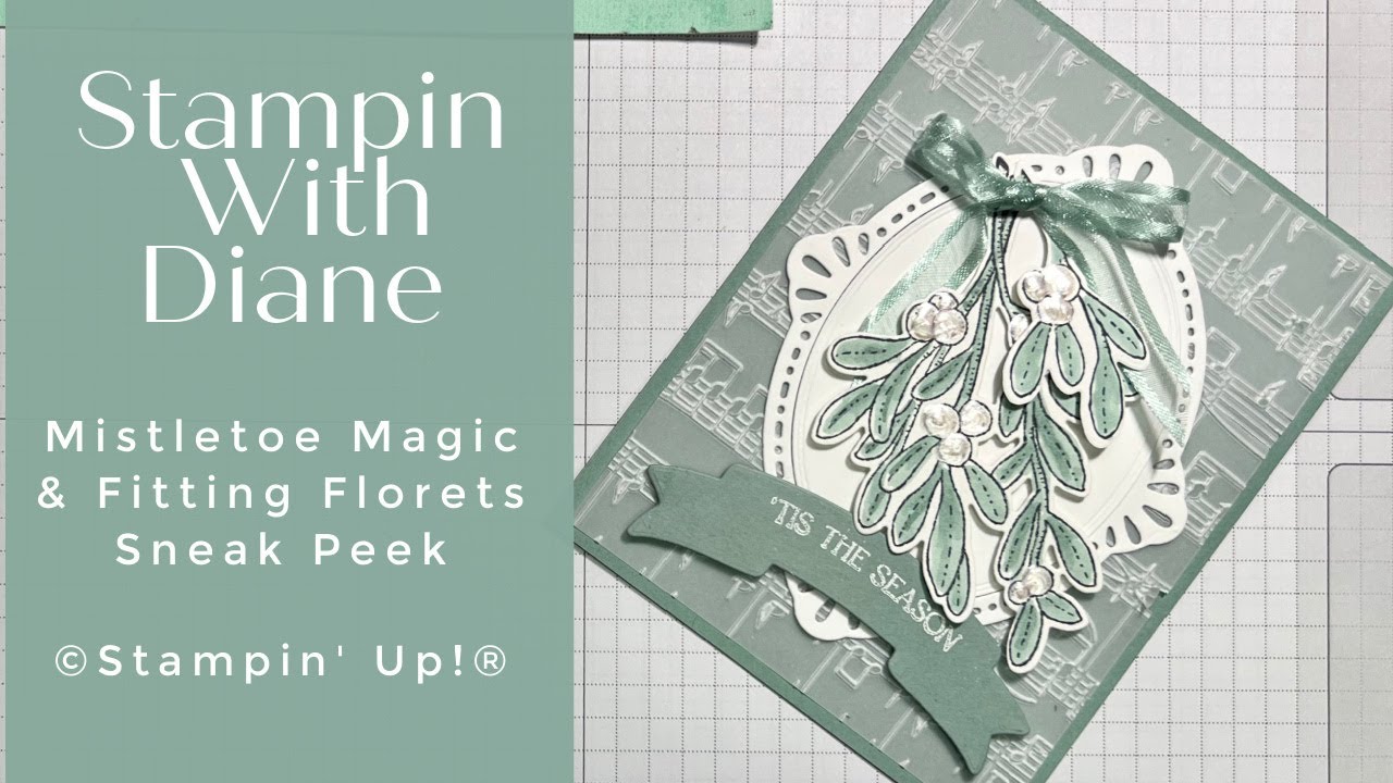 Mistletoe Magic Swap Card - YouTube