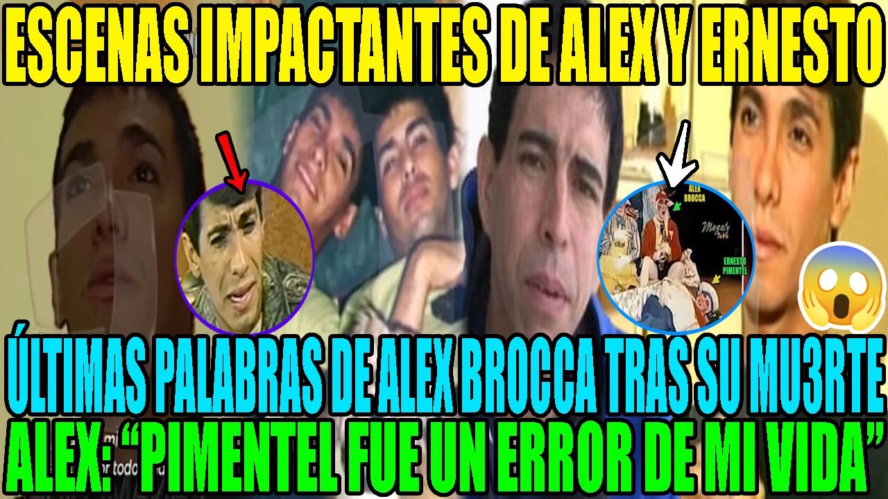 PELICULA DE ALEX BROCCA ‘CANTO DE DOLOR’ AL CINE CON ESCENAS DE ERNESTO ...
