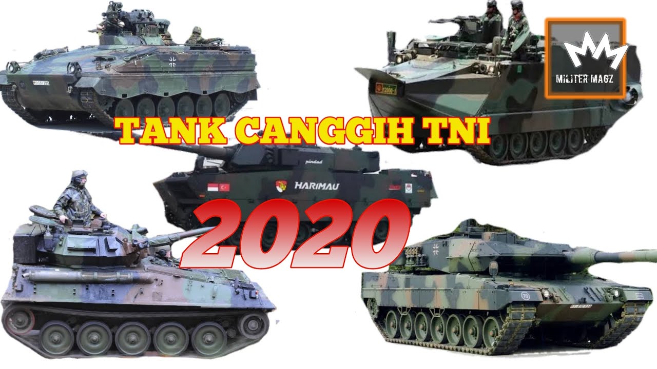 Inilah 5 Tank TNI Terbaru Yang Paling Canggih - YouTube