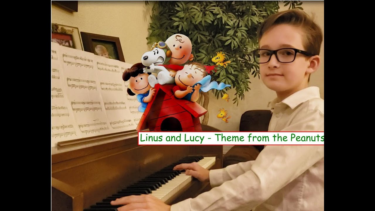 Linus and Lucy (Theme song from Peanuts) on piano. - YouTube