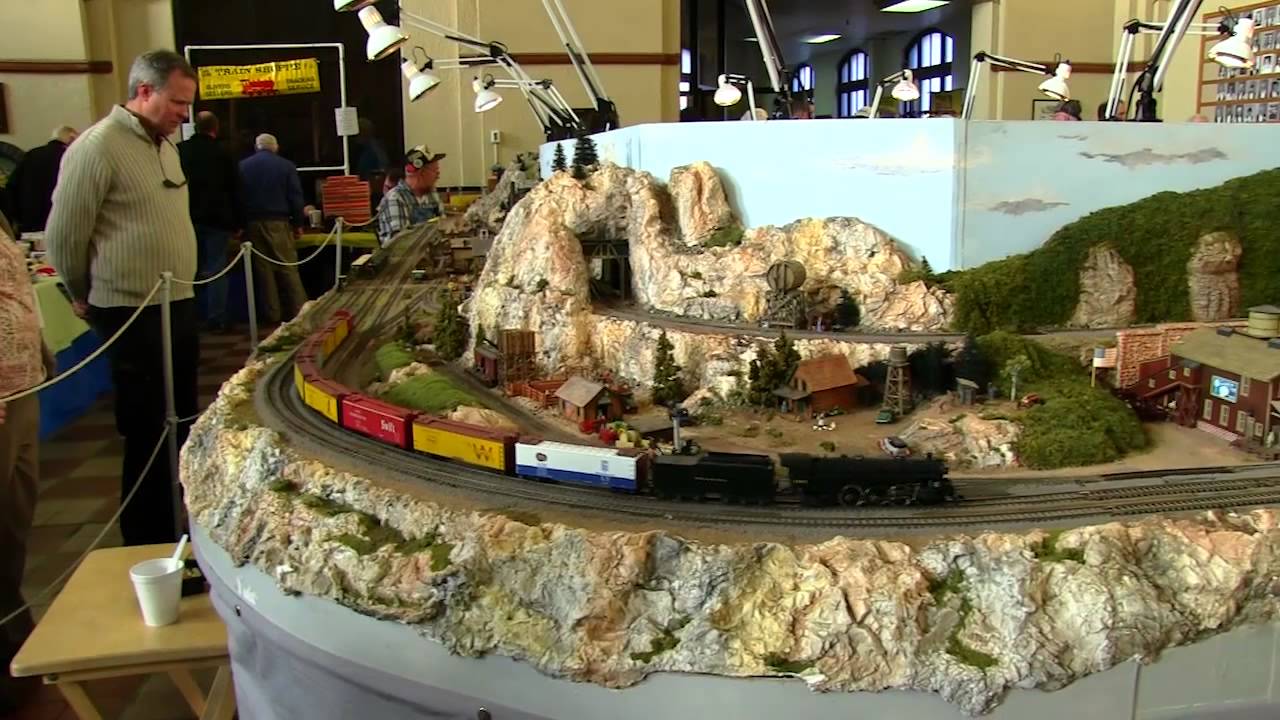 Hostlers Ogden Train Show 2013 - YouTube