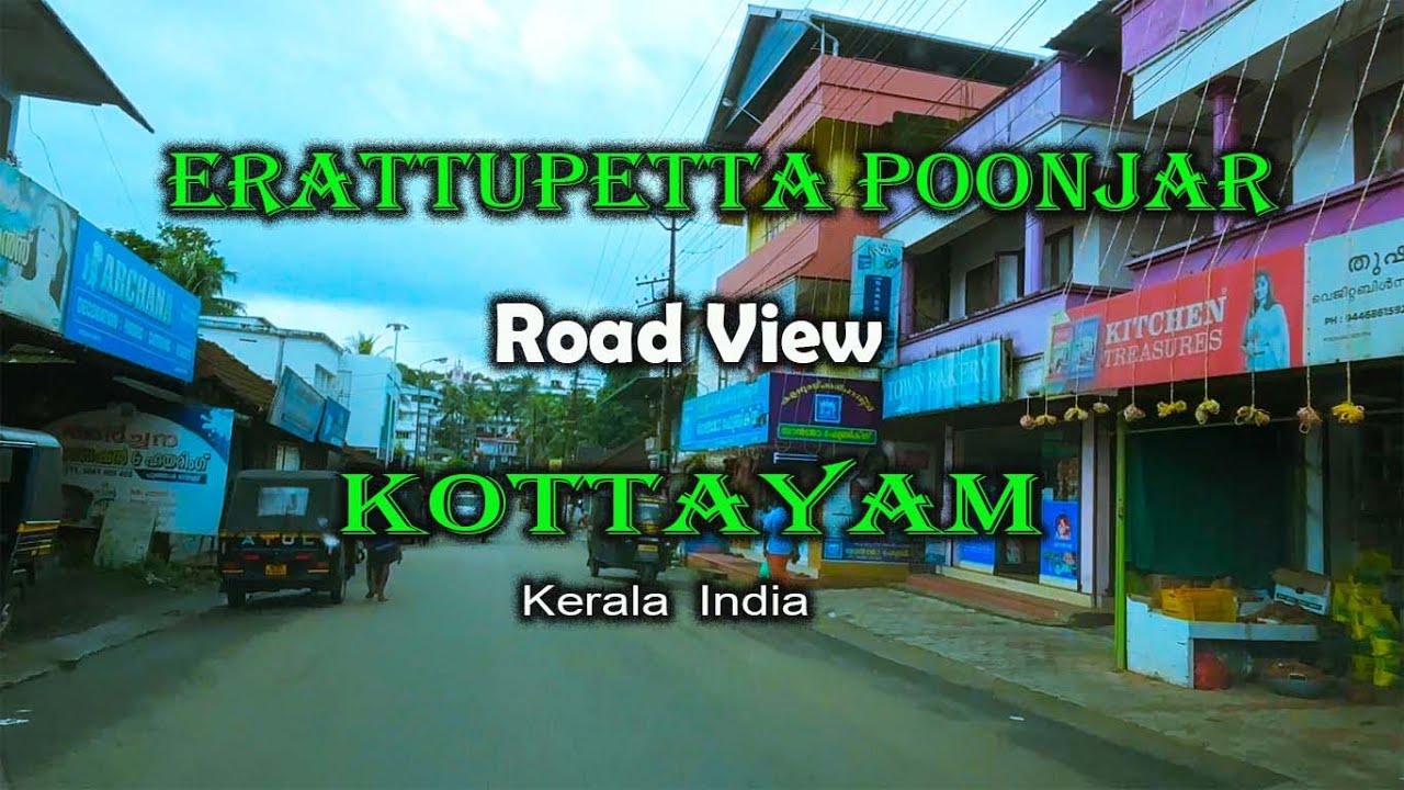 Erattupetta Poonjar Road View - Kottayam - Kerala - India. - YouTube