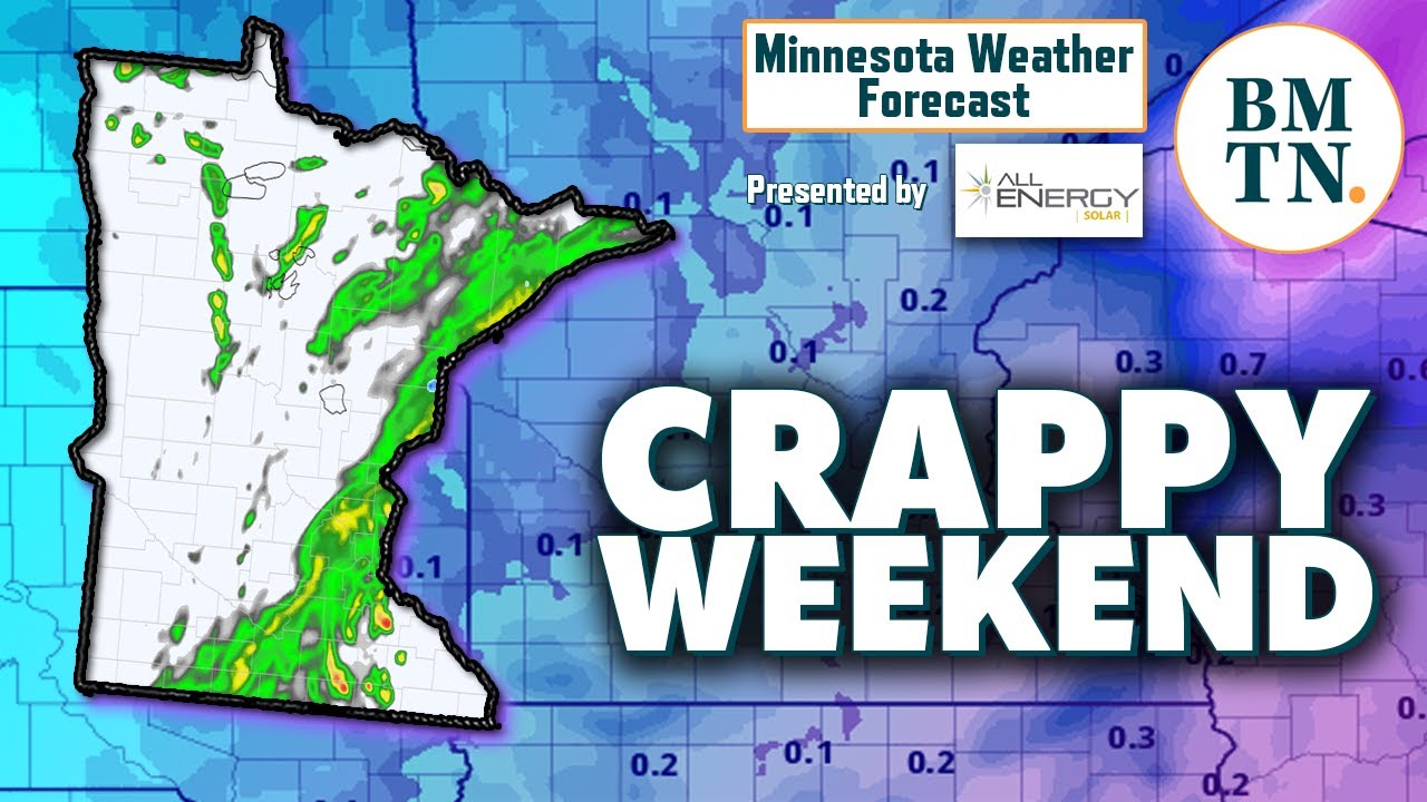 Minnesota weather: Another crappy weekend awaits - YouTube