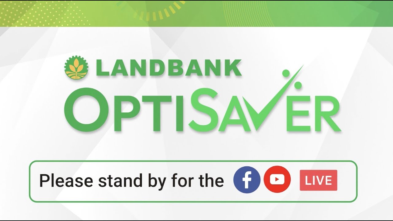 LIVE: LANDBANK OptiSaver Launch - YouTube