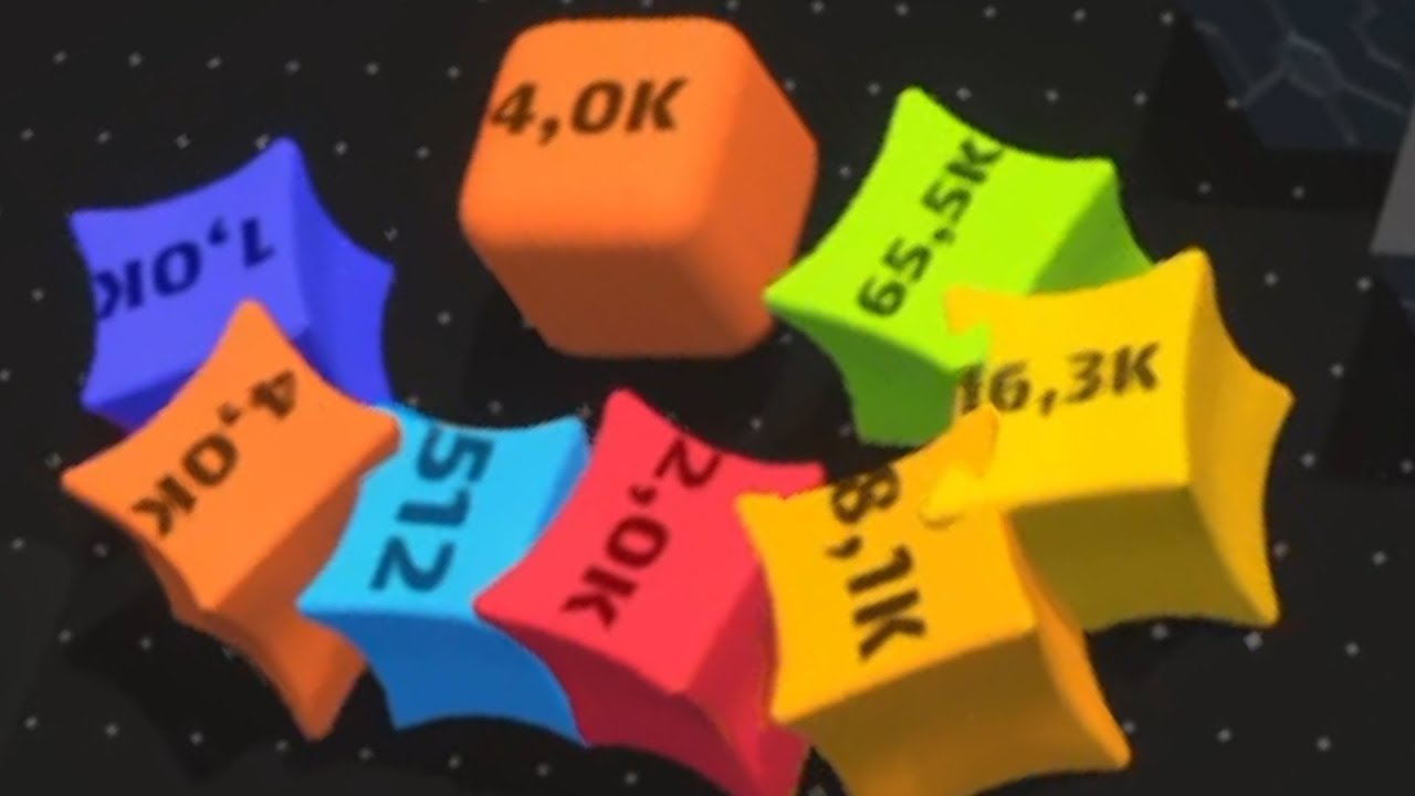 Cube 2048.io Game 🎲 A NEW GAME lvl 221-227🎲 CUBES SNAKE 2048.io Gameplay - YouTube