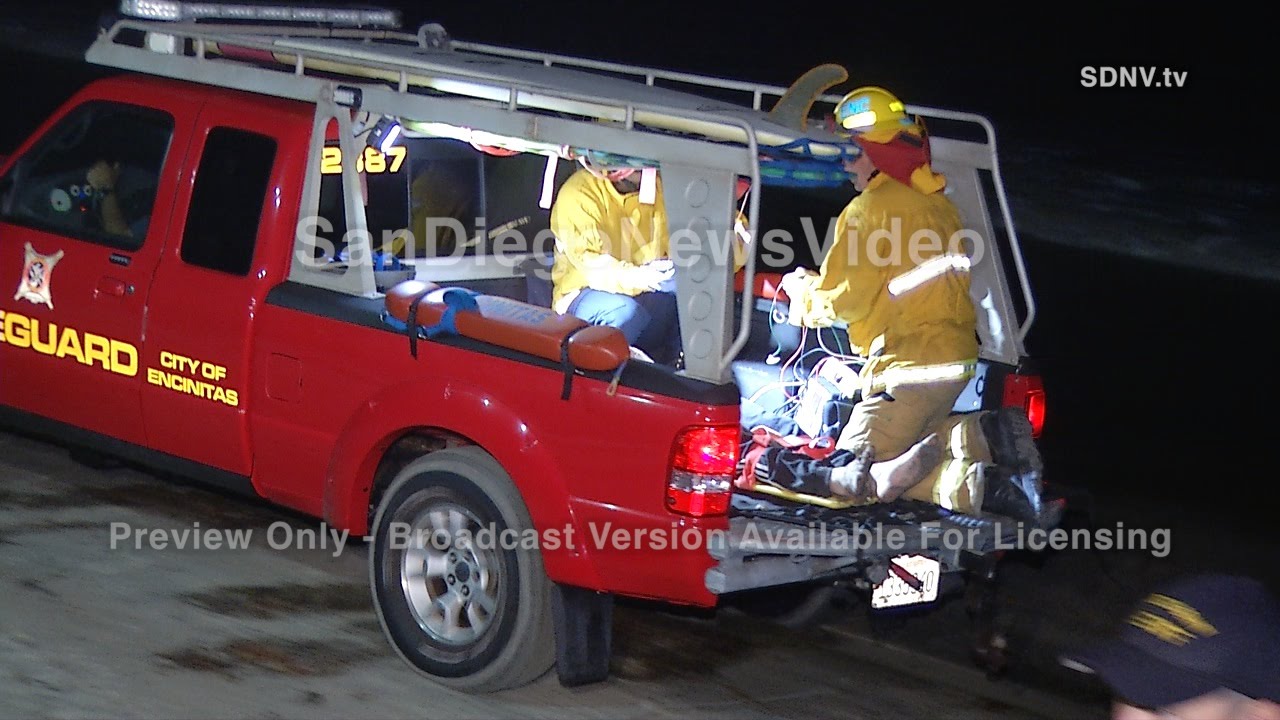 MAN FALLS OVER 100 FEET DOWN CLIFF, ENCINITAS - YouTube