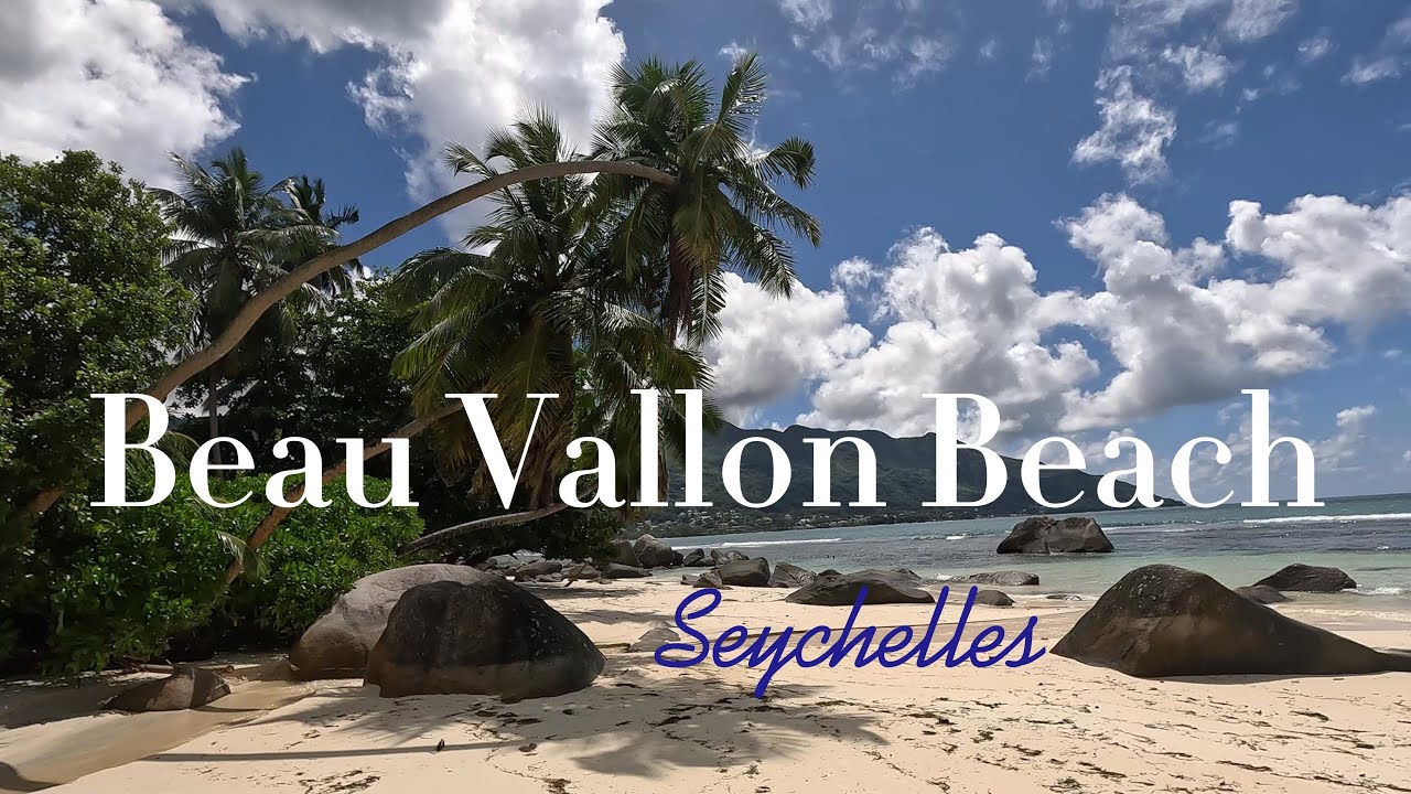 Seychelles Mahé - Island, 4K Beau Vallon Beach/Most Beautiful Beaches ...