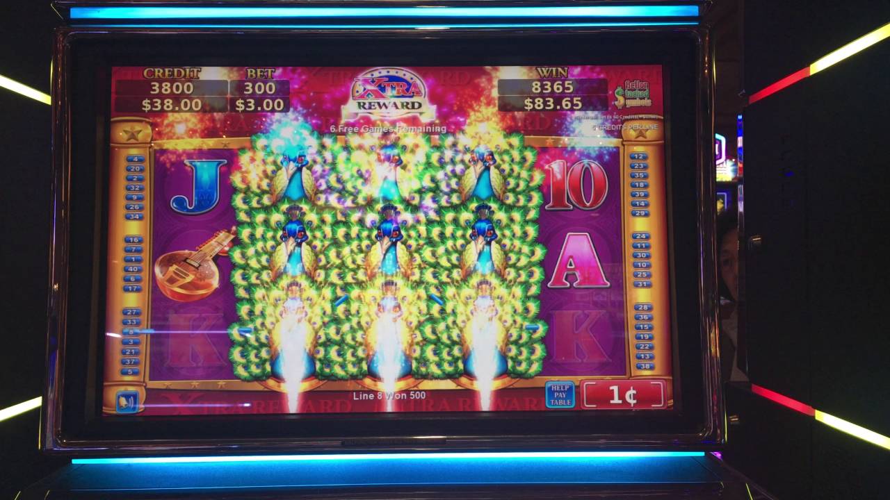 Adorned Peacock Slot 24 Free Games Big Win on Max Bet - YouTube