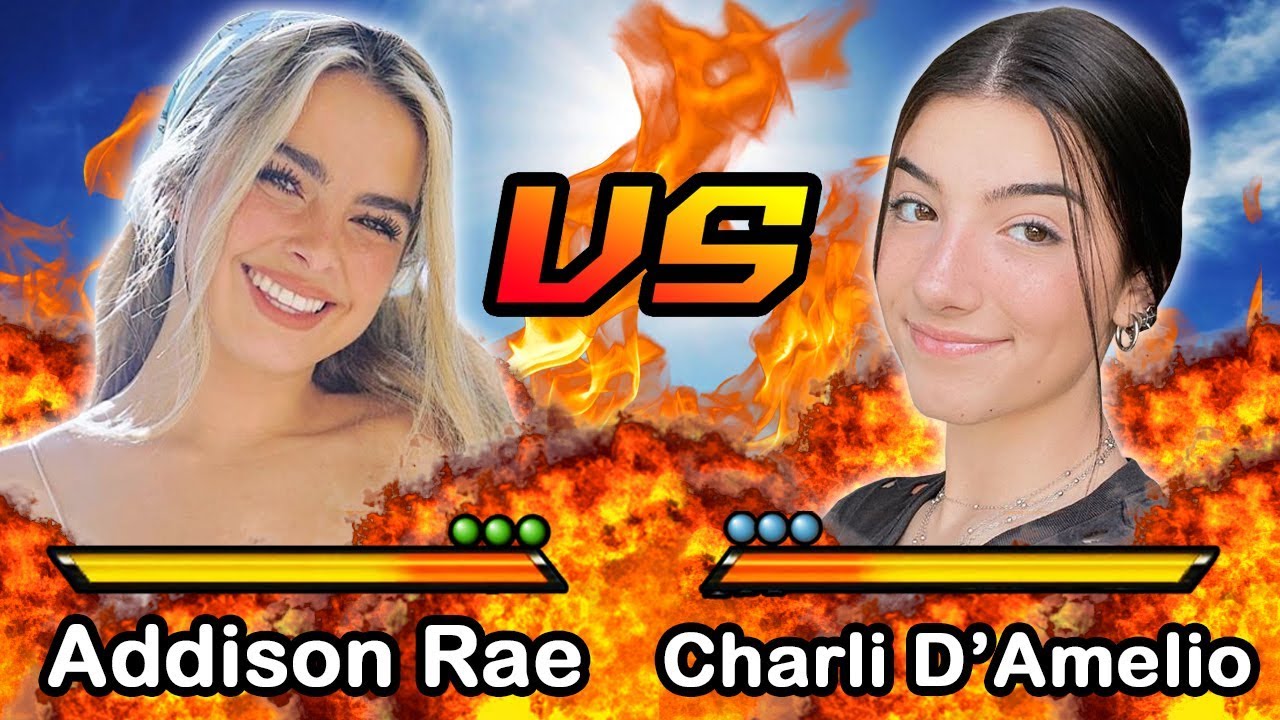 Addison Rae VS Charli D'Amelio | Versus | Who Is The Better TikTok Star ...