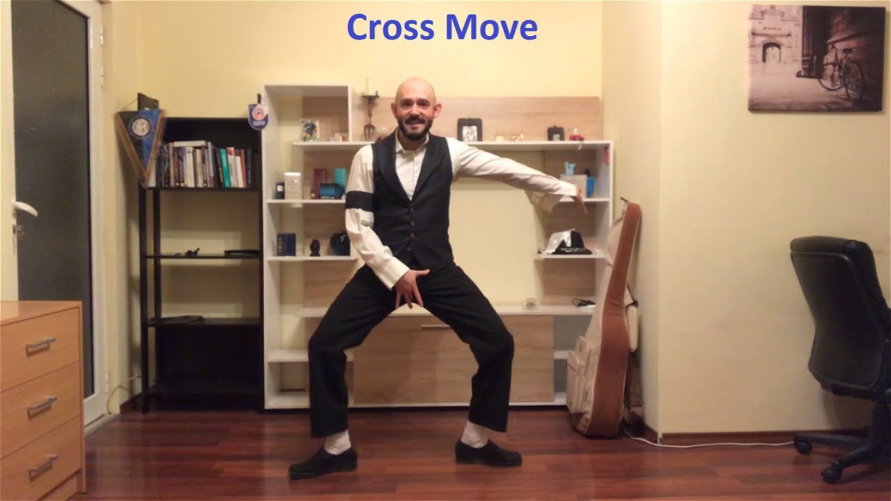 Michael Jackson dance tutorial - Cross Move - YouTube