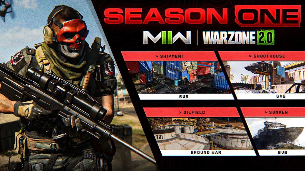ALL NEW Modern Warfare 2 Season 1 Maps Revealed… - YouTube