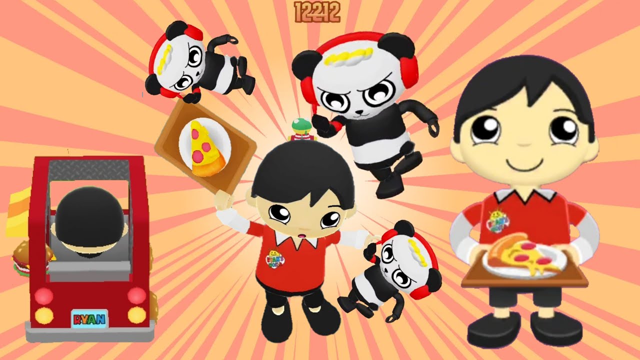 Tag with Ryan - Lunchtime Ryan Pizza Run Walkthrough Gameplay with ...