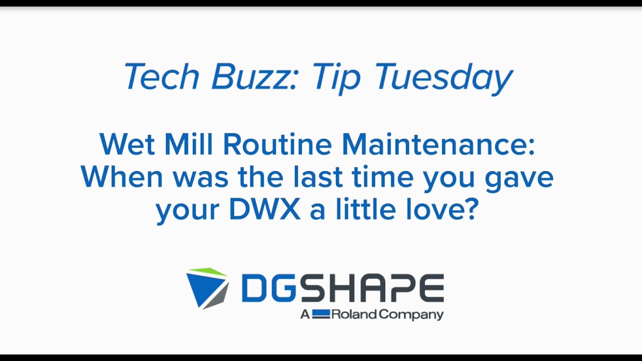 Tech Buzz: Tip Tuesday - Wet Mill Routine Maintenance - YouTube