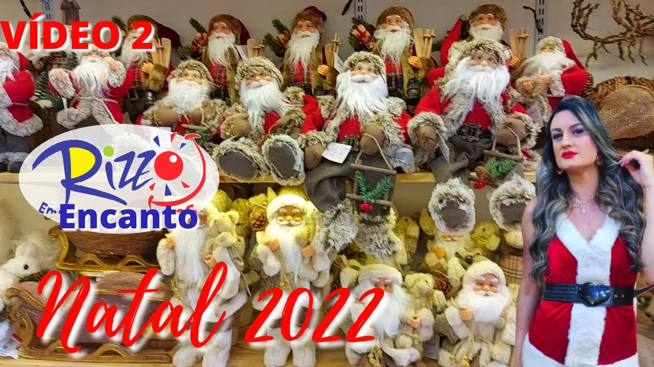 Já é Natal 2022 na loja RIZZO ENCANTO Parte 2| Top em Orlando - YouTube